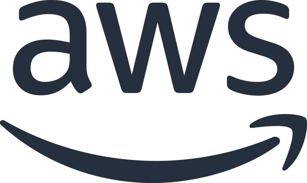 aws logo black